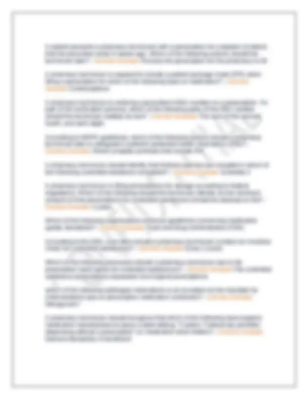 Pharmacy Tech Study Guide Questions with Answers 2024 Test | Exams ...