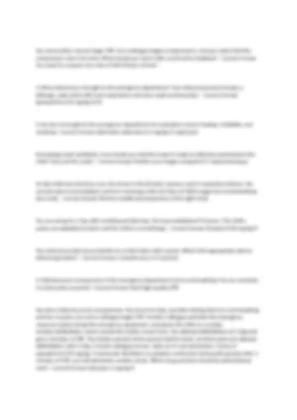 PALS PreTest Questions with 100% Verified Correct Answers 2024/2025 ...