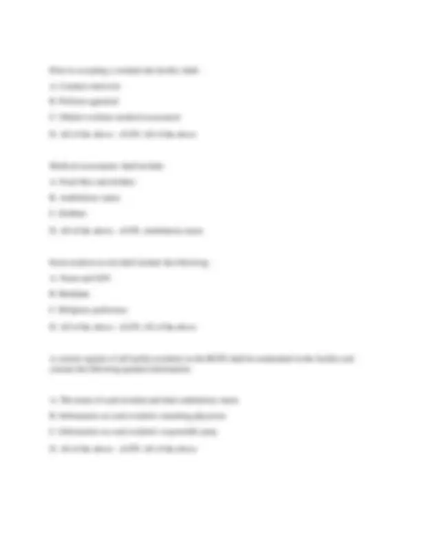 RCFE Administrator Test questions and answers 2024 A+ graded |100% ...