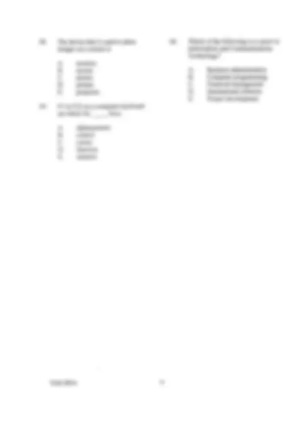 2024 NCEE Common Entrance Past Questions | Exams Mathematics | Docsity