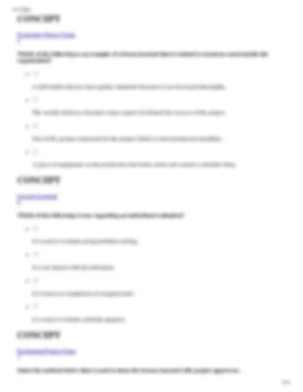 Project Management Multiple Choice Questions | Exams Project Management ...