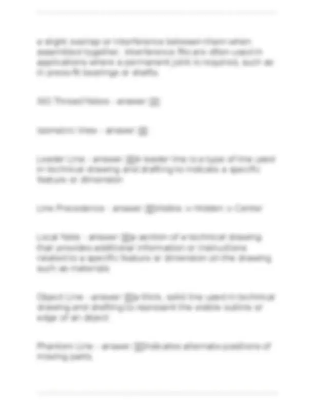 Geometric Dimensioning and Tolerancing (GD&T) Fundamentals | Exams Nursing | Docsity