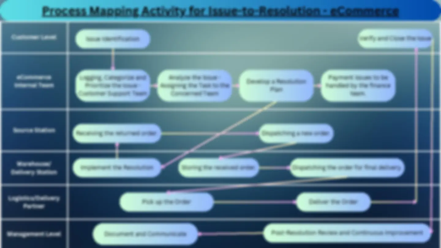 Issue-to-Resolution Process Mapping in eCommerce | Schemes and Mind ...