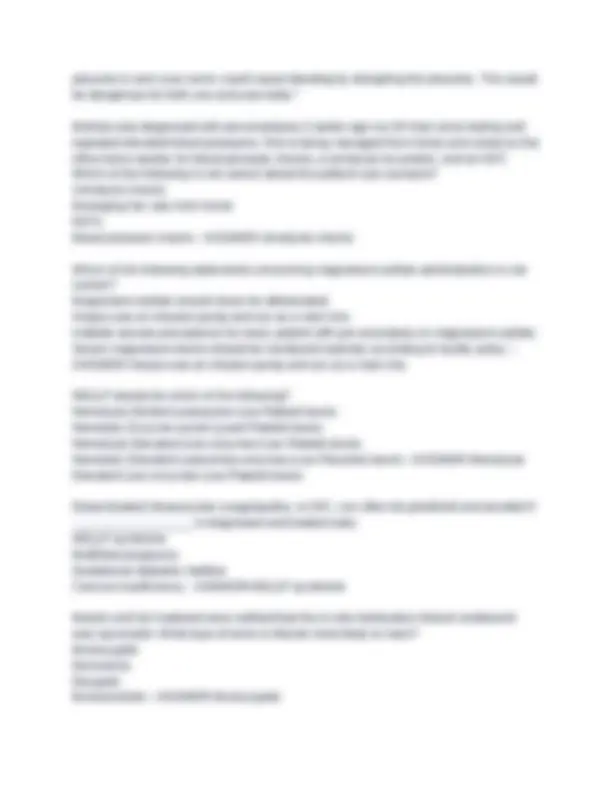 Ch 6 Davis Advantage Maternal Nursing exam with complete solutions ...