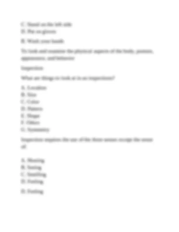 Nursing Health Assessment: Inspection, Percussion, and Auscultation ...