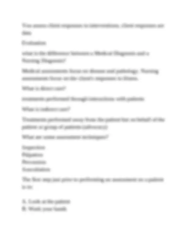 Nursing Health Assessment: Inspection, Percussion, and Auscultation ...