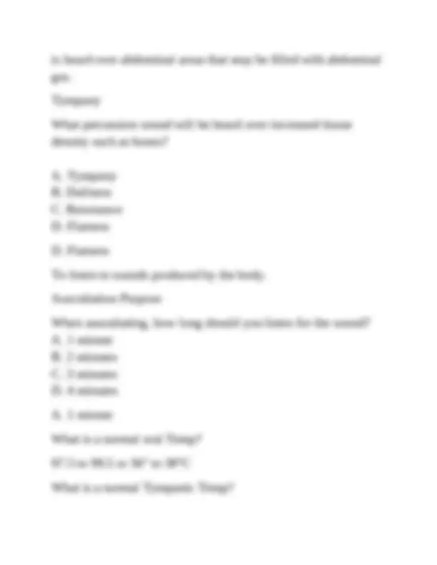 Nursing Health Assessment: Inspection, Percussion, and Auscultation ...