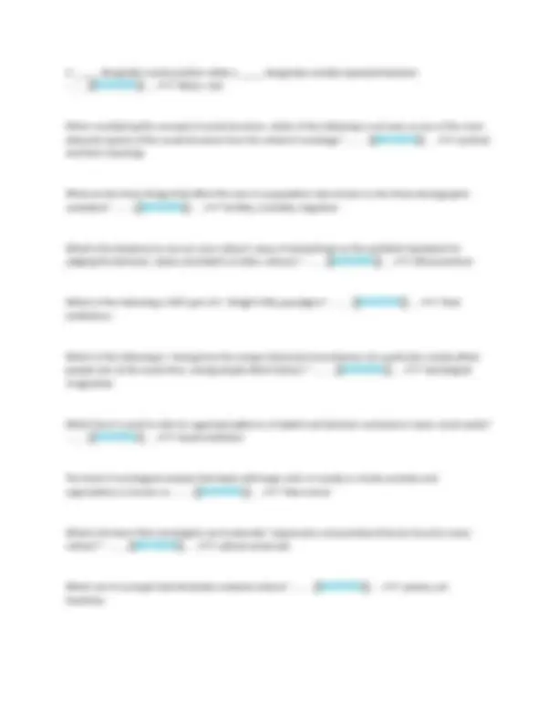 Final Exam Soc-102 Questions with Answers | Exams Sociology | Docsity