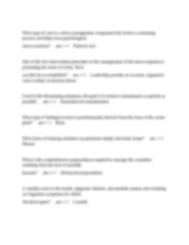 Emergency Preparedness Response Course (EPRC) - Clinician 8 hr ...