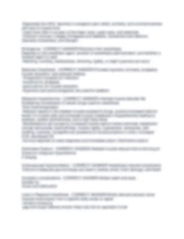 Understanding Acid-Base Balance and Anesthesia Stages | Exams Nursing ...