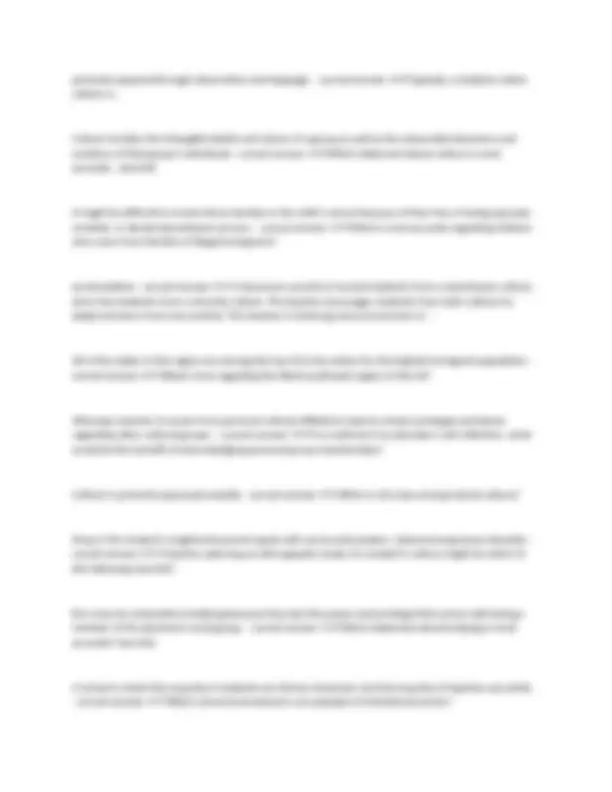 CTEL 3- Practice Test 3 questions with answers | Exams Nursing | Docsity