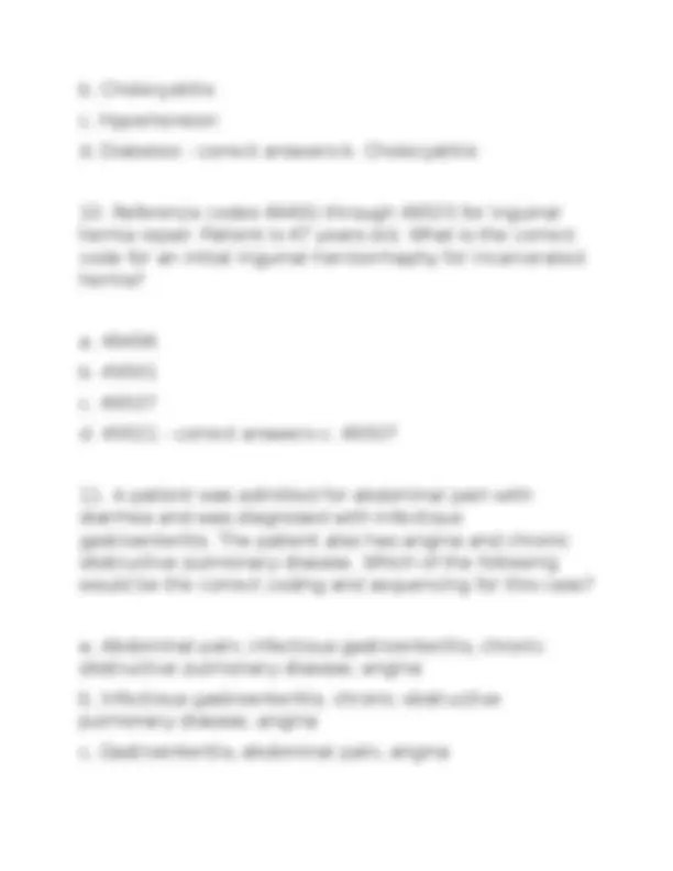 CCA Exam Preparation Domains 1, 2, 3, 4, 5, & 6 Practice Test With ...