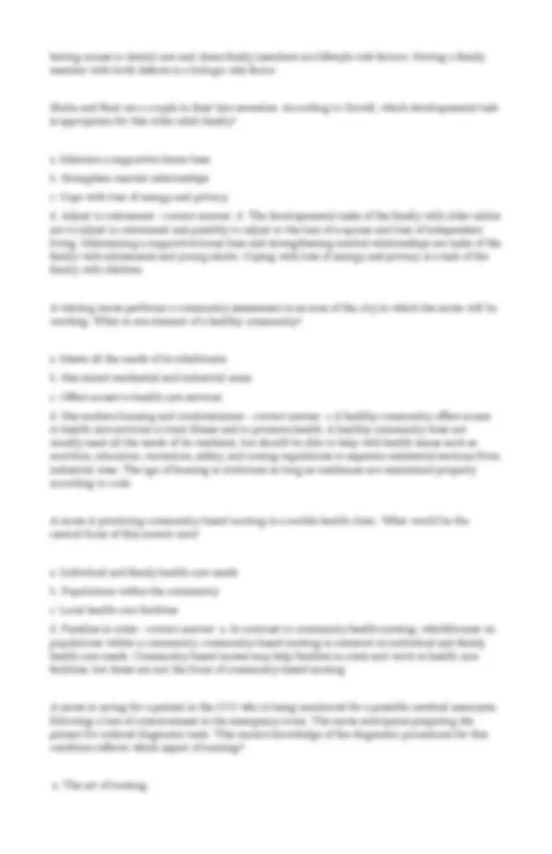 NCLEX Practice Questions Exam 1 2024/2025 Detailed Questions And Expert ...