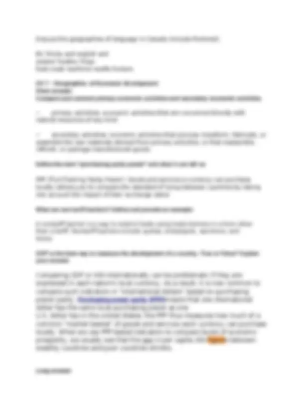 GEOG 100 final exam Sample questions and answer you will find Simon ...