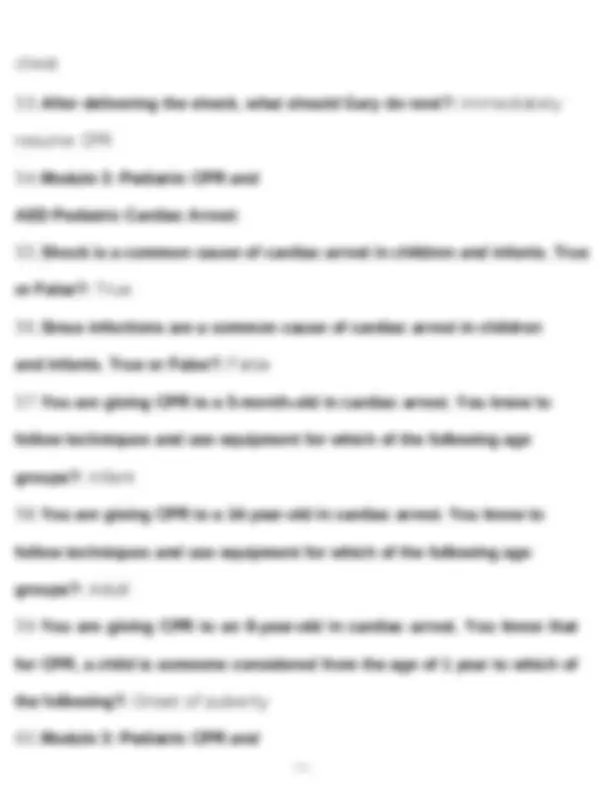 Red Cross - Adult, Child and Baby First Aid/CPR/AED/study guide updated ...