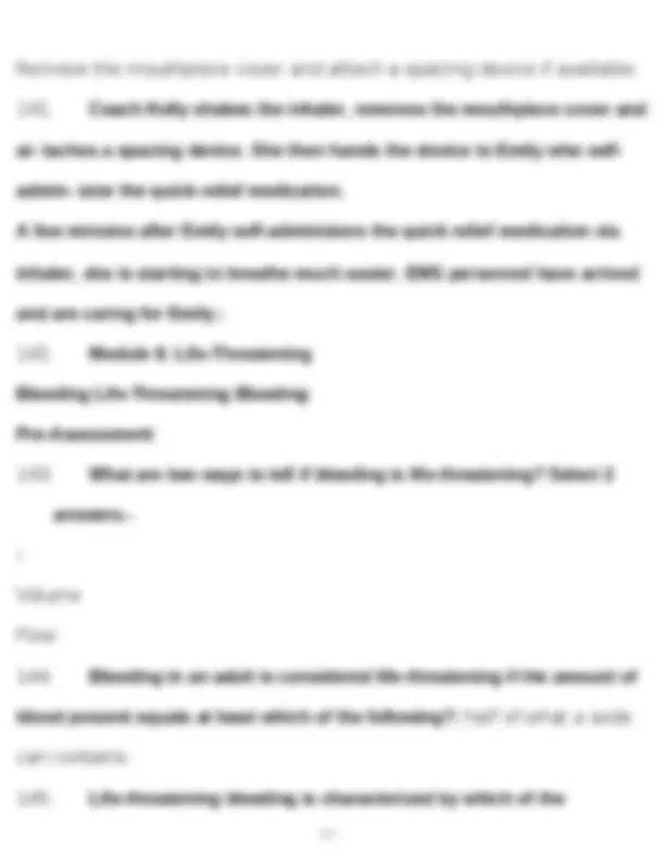 Red Cross - Adult, Child and Baby First Aid/CPR/AED/study guide updated ...