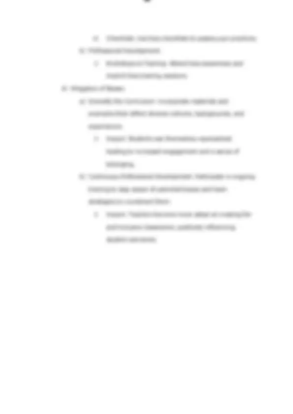 D186 TASK 1 - Creating a Supportive Learning Environment passed in 1st ...