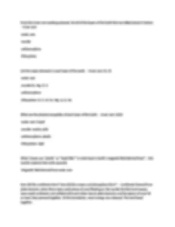 GEOL 200 Introductory Physical Geology study review solution midterm ...