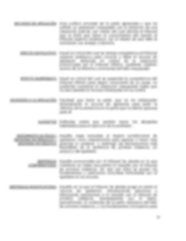 Glosario de Términos Procesales: Un Análisis del Derecho Procesal ...