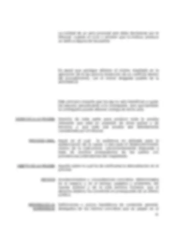 Glosario de Términos Procesales: Un Análisis del Derecho Procesal ...