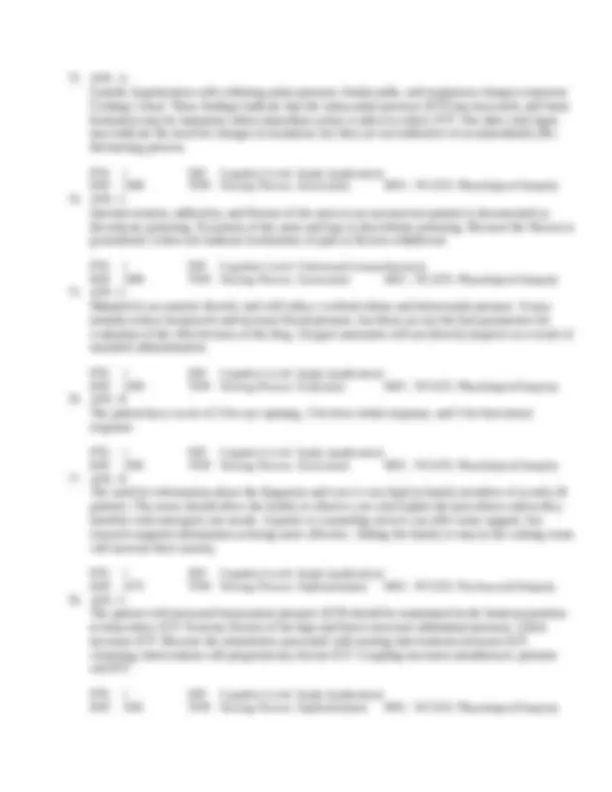 Comprehensive Neuro Practice Questions & Answers (with Rationale ...