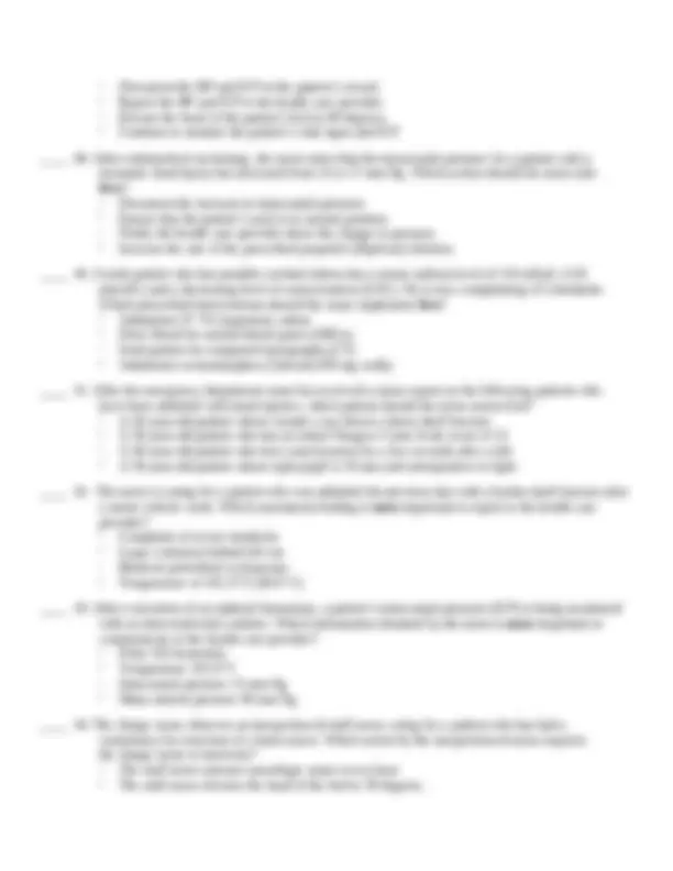 Comprehensive Neuro Practice Questions & Answers (with Rationale ...