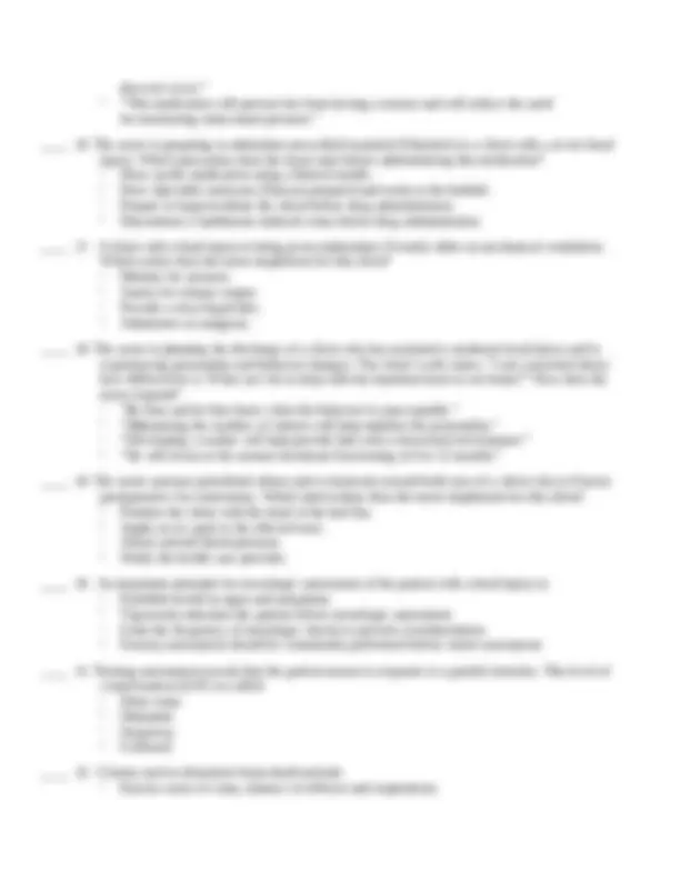 Comprehensive Neuro Practice Questions & Answers (with Rationale ...