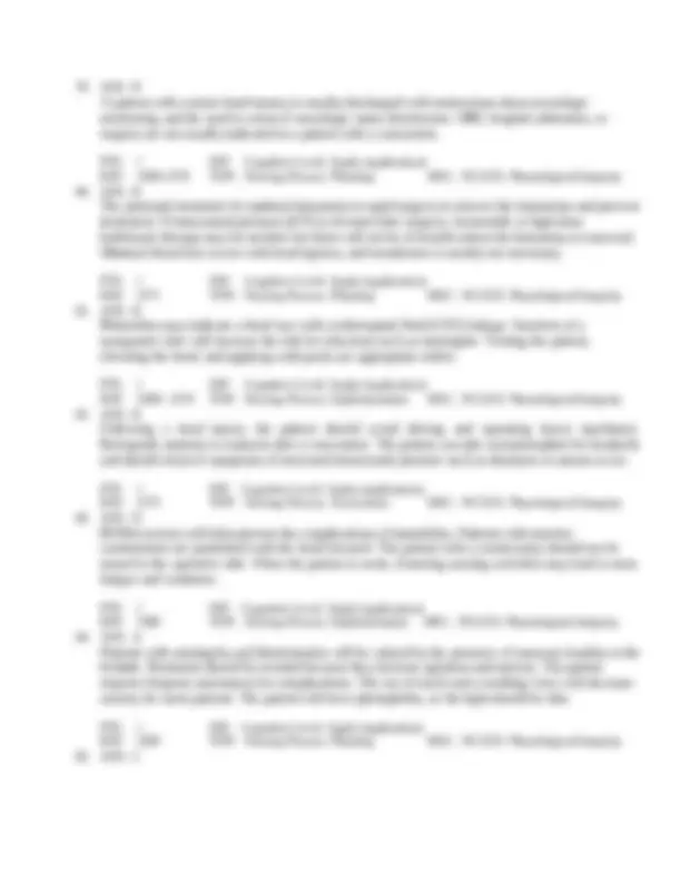 Comprehensive Neuro Practice Questions & Answers (with Rationale ...