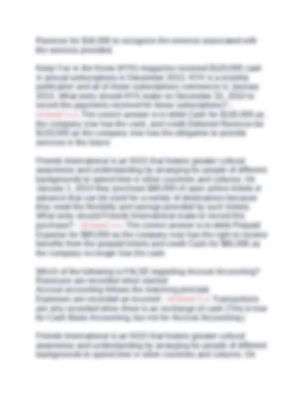 MBA HBS HBX Core Financial Accounting Module 2 Quiz Harvard Business School Exam | Exams ...