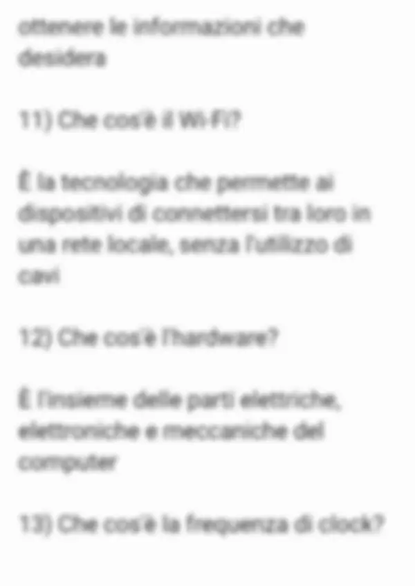 Risposte esatte Modulo 1 di eipass 7 moduli user alfabetizzazione digitale aggiornato 2024 ...