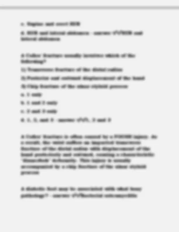 CAMRT Exam Questions + verified answers | Exams Nursing | Docsity