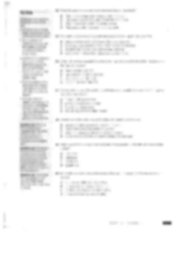 Test for your vocabulary C1 | Exercises English | Docsity