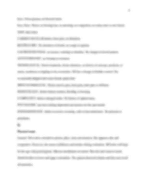 DNRS 6512F-16 Week 9 Case Study Assignment; Assessing Neurological ...