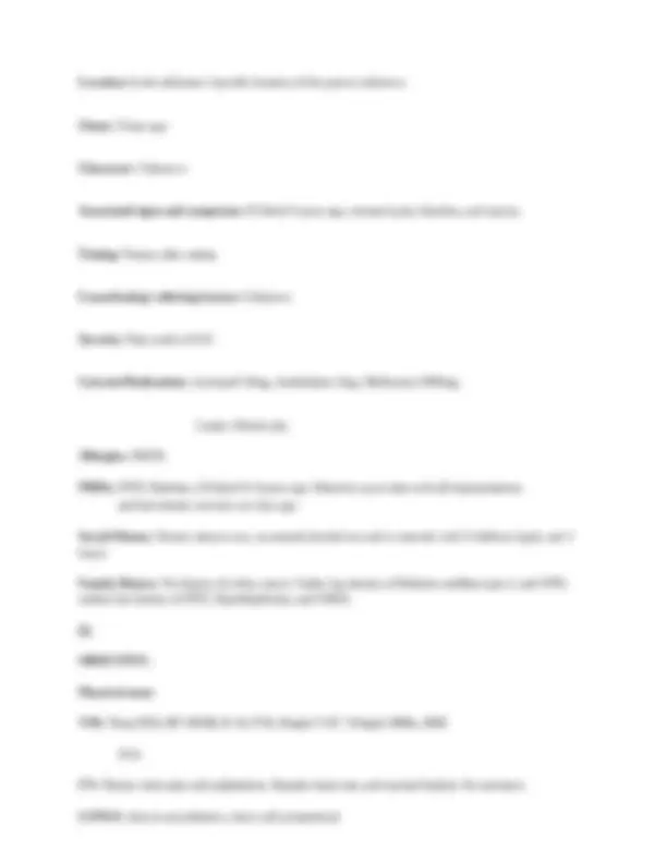 DNRS 6512F-16 Week 6 Lab Assignment; Assessing the Abdomen | Papers Nursing | Docsity