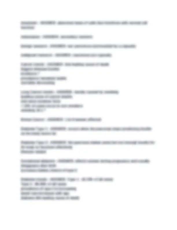 PDHPE HSC CORE 1 exam with complete solutions | Exams Health ...