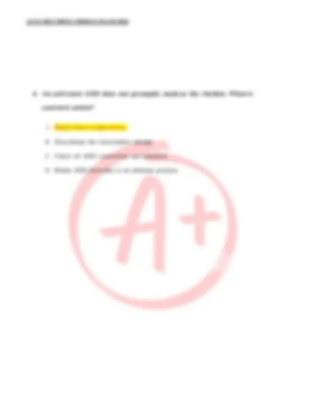 ACLS MULTIPLE-CHOICE EXAM VERSION A |50 QUESTIONS WITH CORRECT ANSWERS ...