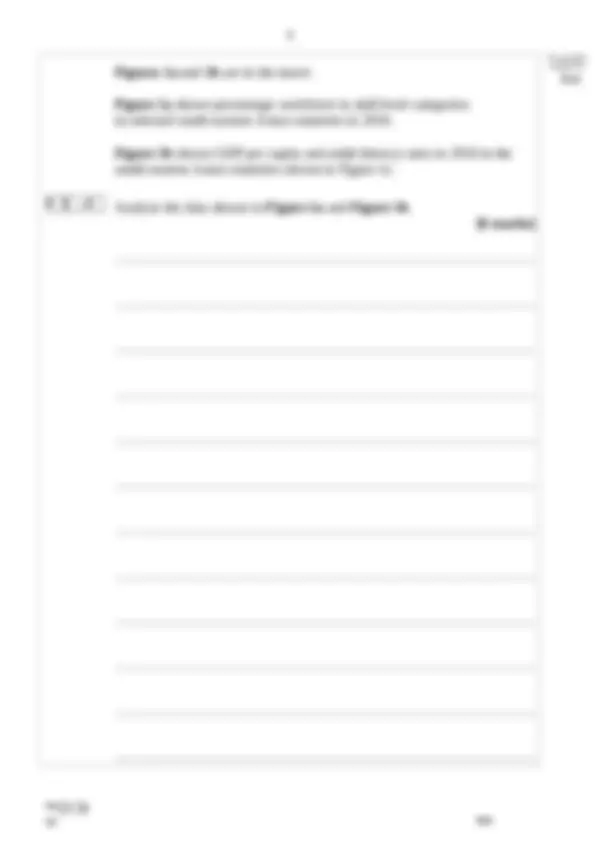 AQA A LEVEL GEOGRAPHY 7037/2R PAPER 2 HUMAN GEOGRAPHY JUNE 2024 ...