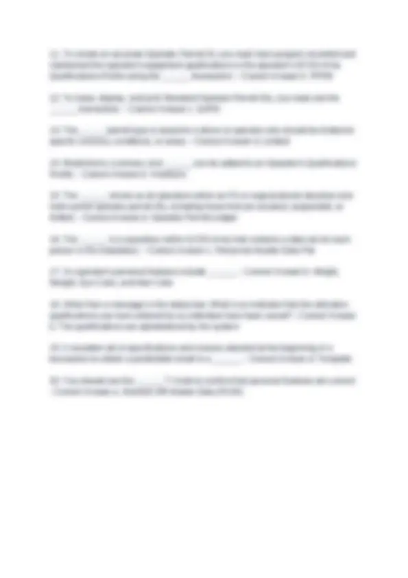 GCSS-Army Master Driver Course Test 1 Exam Questions & Answers. | Exams ...