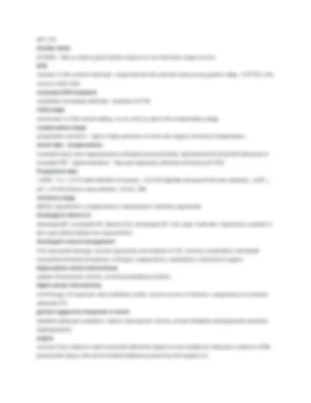 Critical Care Midterm Exam Questions and Answers 2024/2025 | Exams Health sciences | Docsity