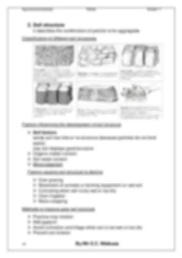 Grade 11 Agricultural sciences | Study notes Earth science | Docsity