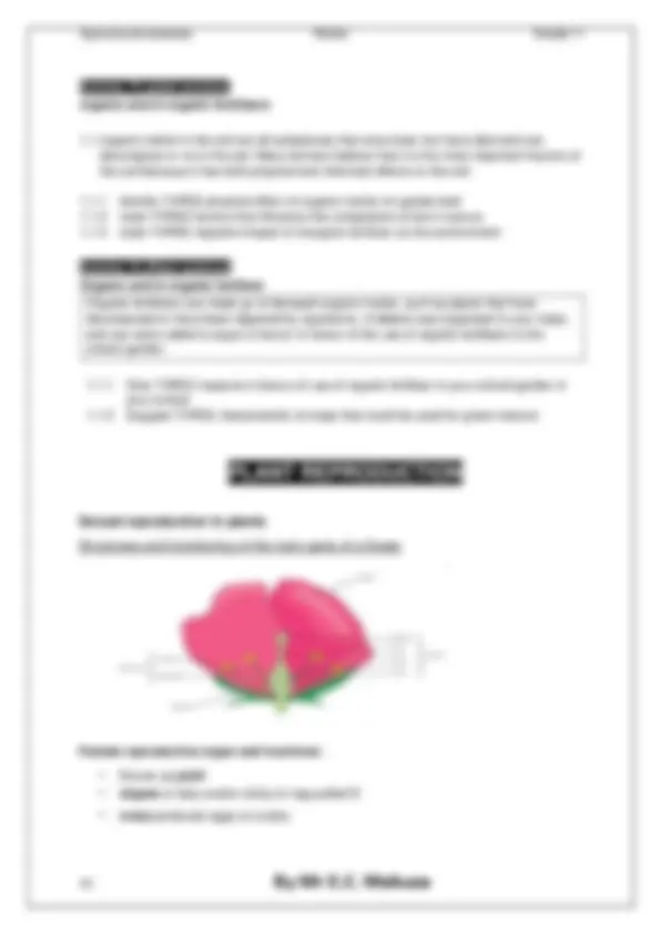 Grade 11 Agricultural sciences | Study notes Earth science | Docsity