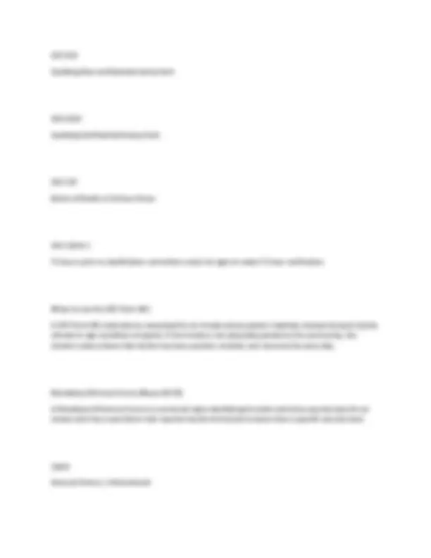 Inmate Classification and Reclassification Procedures | Exams Psychology | Docsity