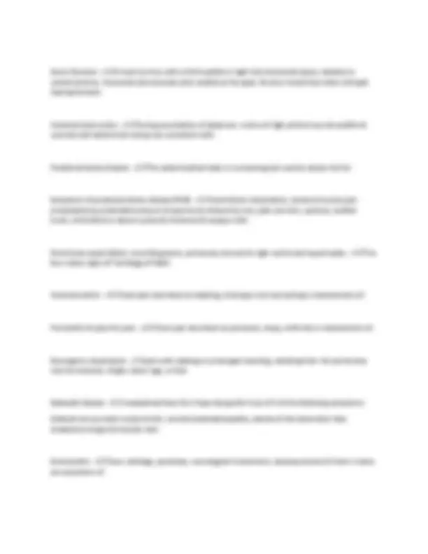 High Stakes Medical Exam Questions and Answers | Exams Nursing | Docsity