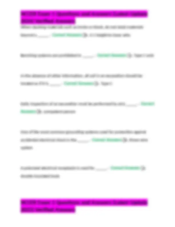 NCCER Exam 1 Questions and Answers (Latest Update 2024) Verified ...