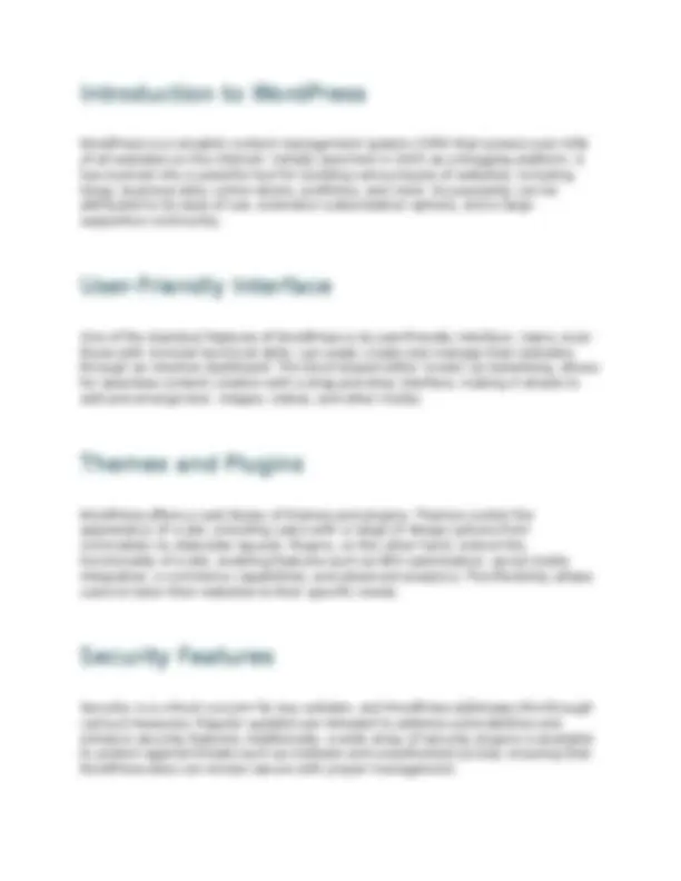 WordPress: A Comprehensive Guide to Content Management | Study Guides ...