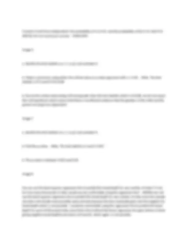 Statistics Final Exam 2024-2025. Questions and Correct, Verified Answers. Graded A+ | Exams ...