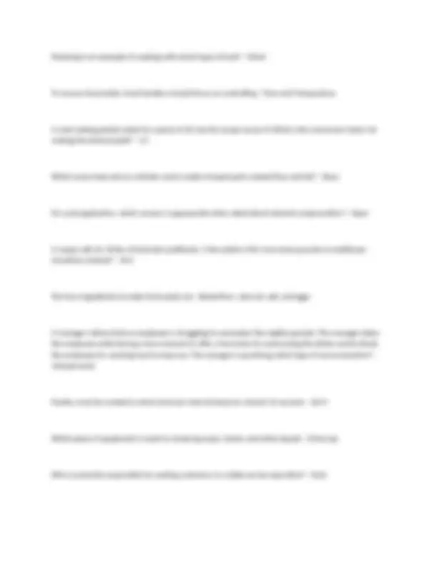 Culinary Arts 1 PROSTART LEVEL 1 Final Exam Questions | Exams Advanced Education | Docsity