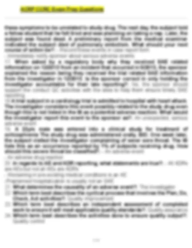 Identification of Event, Product, and Trial Subject in Clinical Trials ...