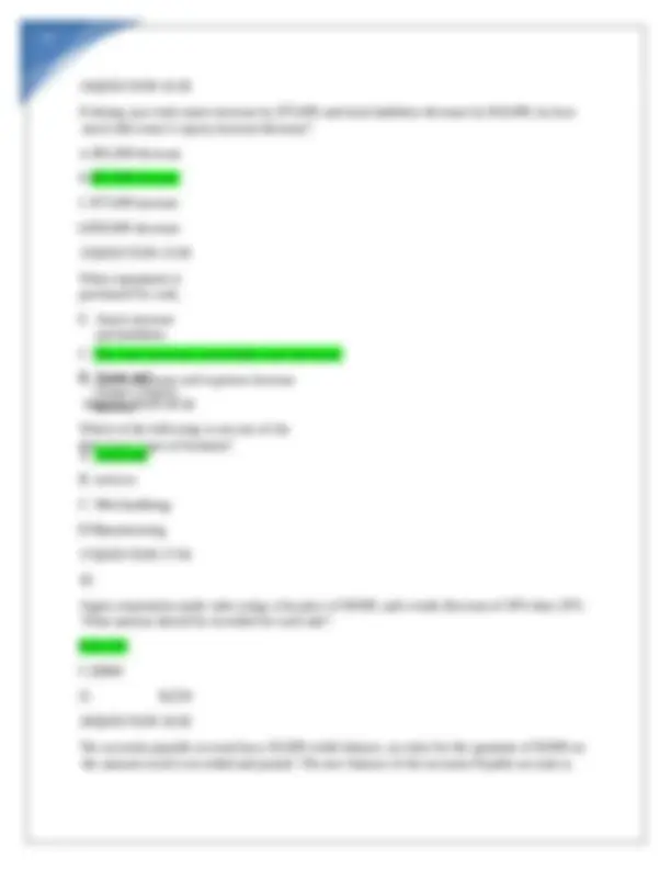 Bookkeeping Certification Practice Test Questions and Answers 2024 ...
