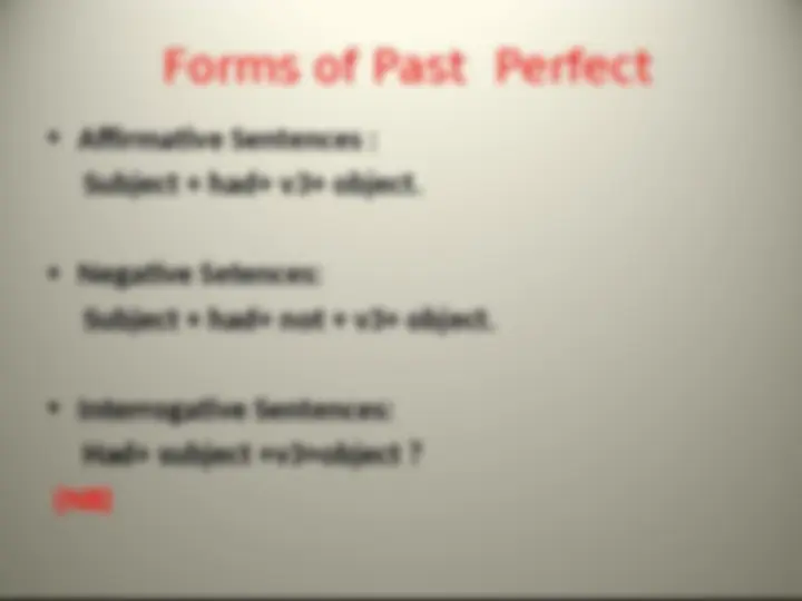 Tenses – PPT – Explanation by 44 Colourful Slides | Slides English ...